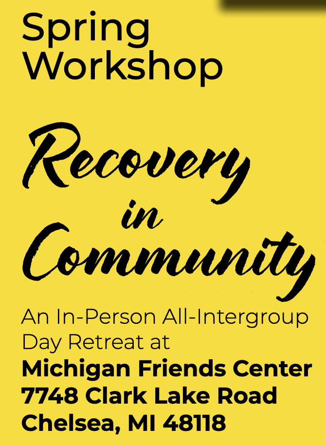 Intergroup-Focused, One-Day Retreat - Overeaters Anonymous
